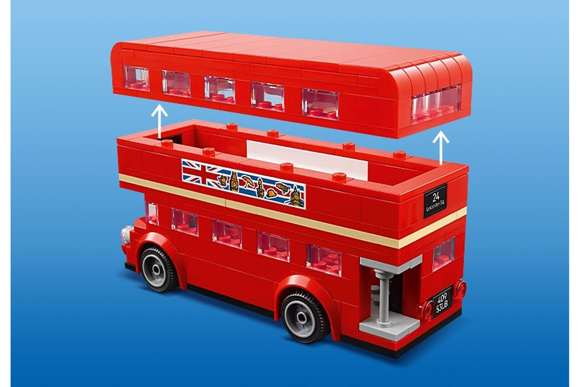 LEGO 40953 Creator Londense bus - Brickspoint